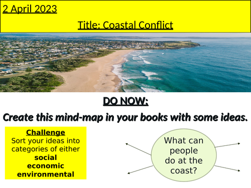 KS3 Geography - Coastal Conflict | Teaching Resources