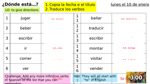Year 8 Spanish - Module 5 - Operación Verano | Teaching Resources