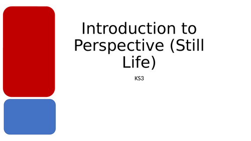 Introduction to Perspective (Still Life) | Teaching Resources