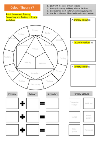 Introduction to Colour Theory | Teaching Resources