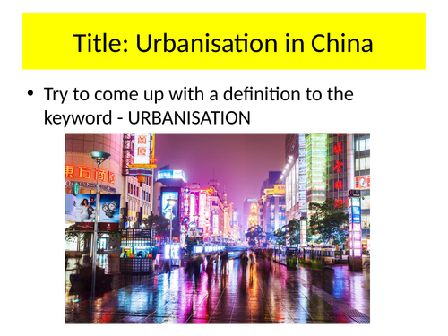 KS3 Geography - China Scheme of Work | Teaching Resources