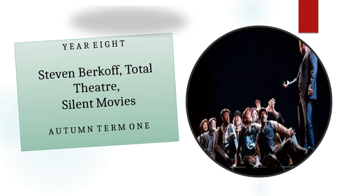 STEVEN BERKOFF, ENTIRE TERM OF KS3 WORK | Teaching Resources