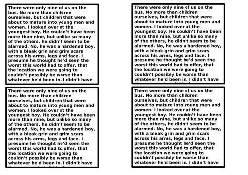 Early Morning Activity Year 5 Autumn 1 Week 1 | Teaching Resources