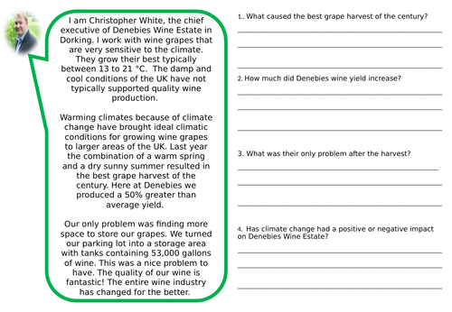 KS3 Climate Change SoW | Teaching Resources