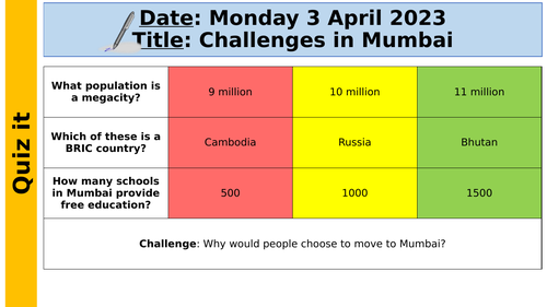 KS3 Emerging Economies SoW | Teaching Resources