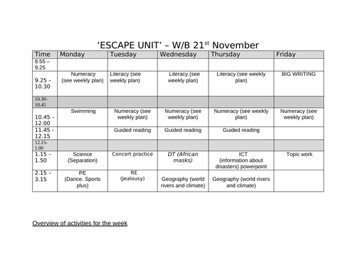 Year 4 Literacy Plans Persuasive Text poetry Imaginary Worlds ...