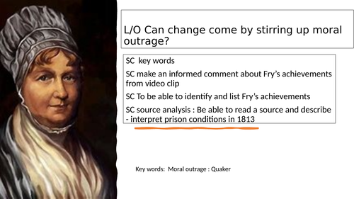 Elizabeth Fry | Teaching Resources