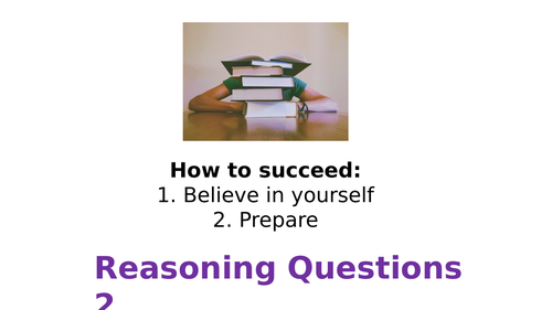SATs Reasoning Questions Y6 Maths Part 2 | Teaching Resources
