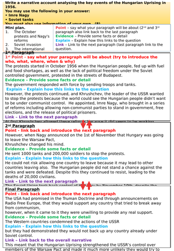 How to answer the narrative account - editable worksheets | Teaching ...