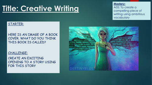Creative Writing Ambitious Vocabulary FOCUS | Teaching Resources
