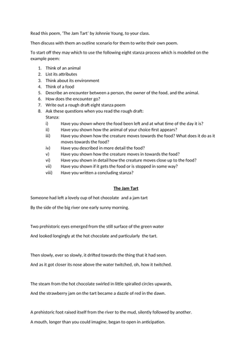 How to teach the writing of an animal poem | Teaching Resources