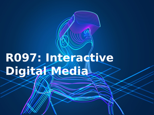 Creative iMedia 2022 spec : R097**Passed Moderation** | Teaching Resources