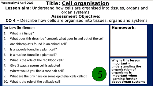 KS3_science_cells | Teaching Resources