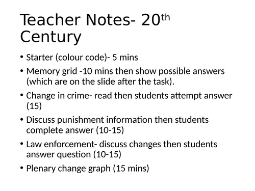 GCSE history crime and punishment revision bundle | Teaching Resources
