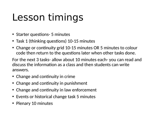 GCSE history crime and punishment revision bundle | Teaching Resources