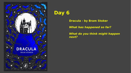 Dracula 2 week Whole Class Reading planning and resources | Teaching ...