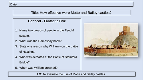 KS3 - Anglo-Saxons and Norman Unit - Includes MTP, Assessments and DIRT ...