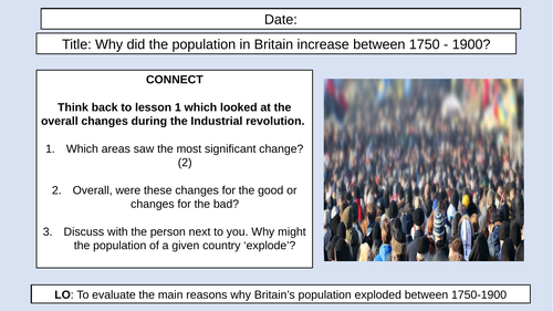 KS3 History - Entire SOW Industrial Revolution and Jack the Ripper ...