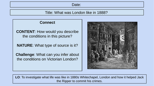 KS3 History - Entire SOW Industrial Revolution and Jack the Ripper ...