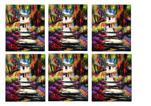 One and Two Point Perspective (Impressionist Landscapes) | Teaching ...
