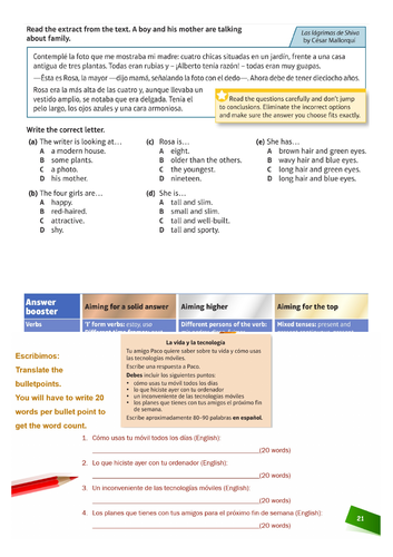 GCSE Spanish Revision Booster. Viva all modules. | Teaching Resources