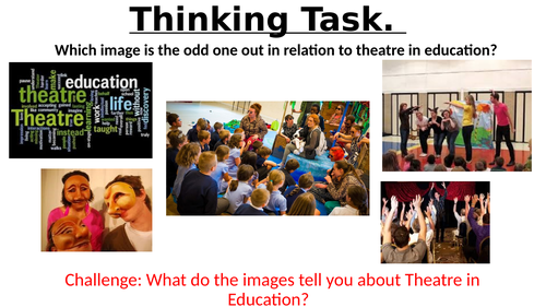 Drama Theatre in Education Scheme of Work - Key Stage 3 or Key Stage 4 ...