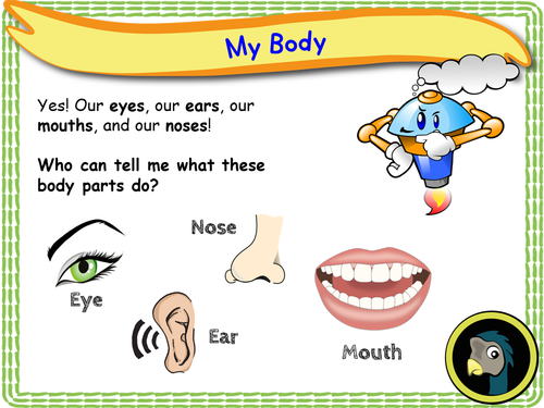 Naming Body Parts - EYFS PSHE | Teaching Resources