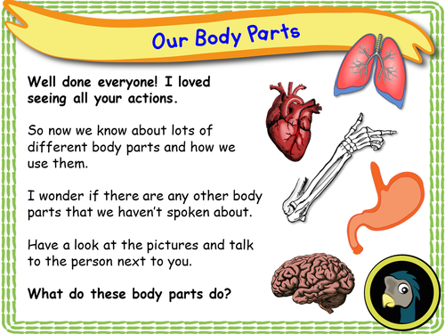 Naming Body Parts - EYFS PSHE | Teaching Resources