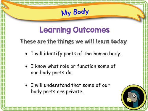 Naming Body Parts - EYFS PSHE | Teaching Resources
