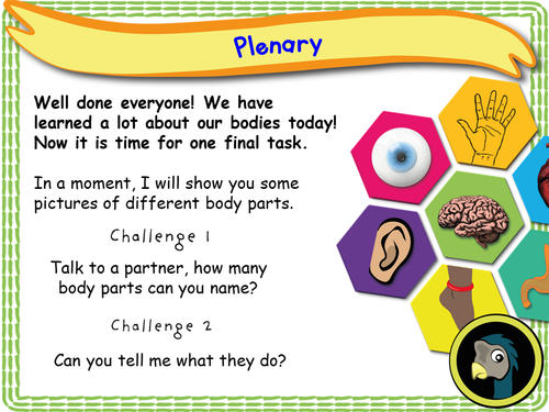 Naming Body Parts - EYFS PSHE | Teaching Resources