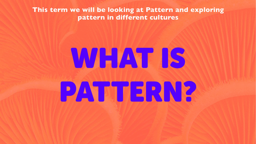 Exploring pattern in African culture | Teaching Resources