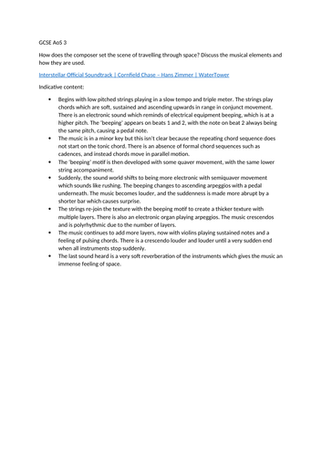 Film Music Questions and Answers | Teaching Resources