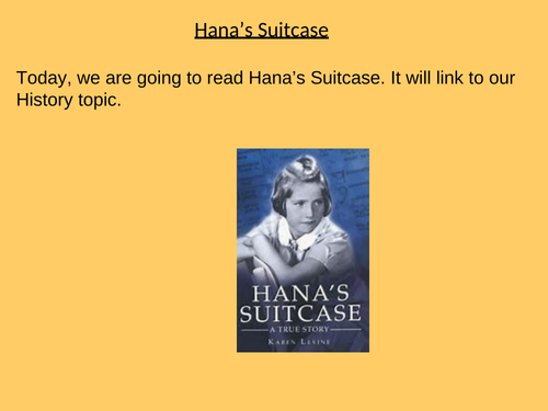 Hannah's Suitcase Comprehension Questions | Teaching Resources