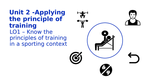 OCR CNat Sport Science - Unit 2 - Principles of training | Teaching ...