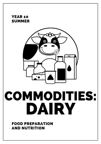 Food Commodities- Dairy | Teaching Resources Food Commodities- Dairy | Teaching Resources