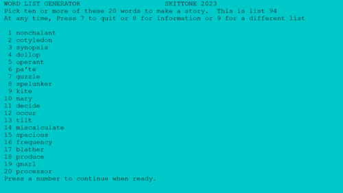 100 STORY STARTER LISTS | Teaching Resources