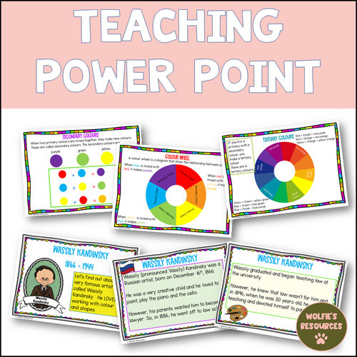 Wassily Kandinsky KS1 | Colour Theory | Activities and Power Point ...