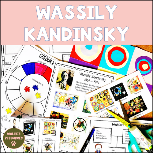 Wassily Kandinsky KS1 | Colour Theory | Activities and Power Point ...