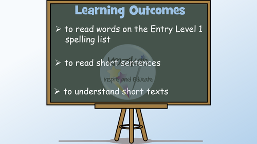 English Functional Skills - Entry Level 1 - Reading Powerpoint Lesson ...