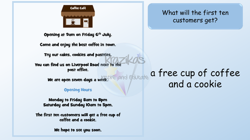 English Functional Skills - Entry Level 1 - Reading Powerpoint Lesson ...