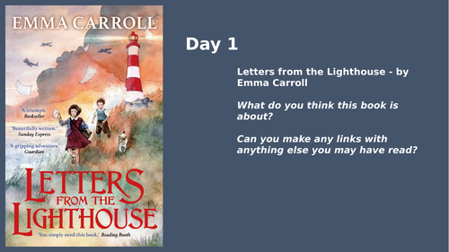 Year 5 & Year 6 Whole Class Reading on Letters from the Lighthouse ...