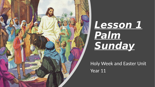 Palm Sunday | Teaching Resources