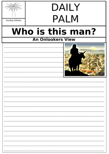 Palm Sunday | Teaching Resources