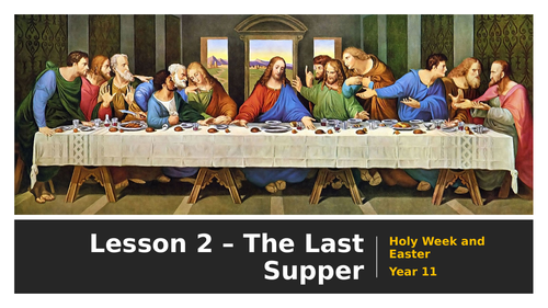 The Last Supper | Teaching Resources
