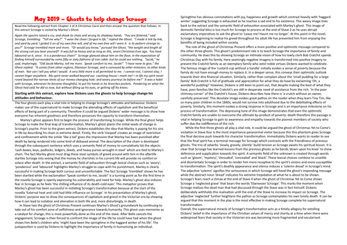 A Christmas Carol Revision Booklet 56 Pages | Teaching Resources