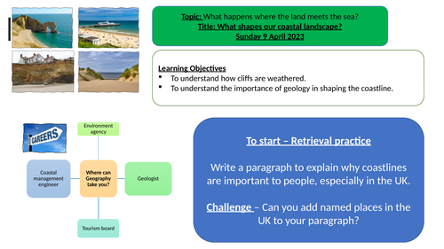 KS3 Geography - Coasts fully resourced powerpoints - Progress in ...
