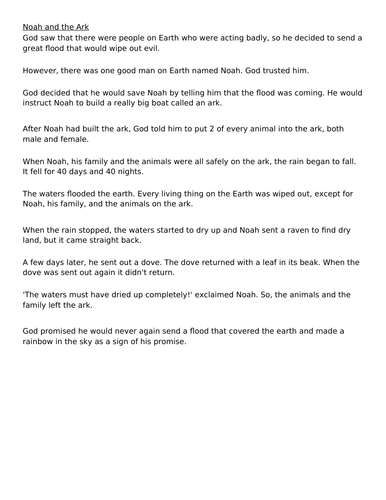 Year 3 RE - People of God | Teaching Resources