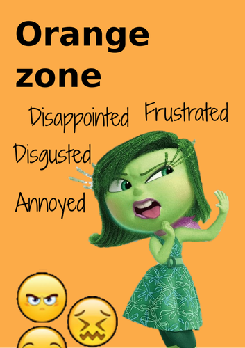 Emotions wall display, Inside Out, Emoji and word theme | Teaching ...