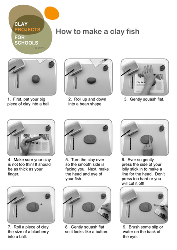 How to make a clay fish | Teaching Resources