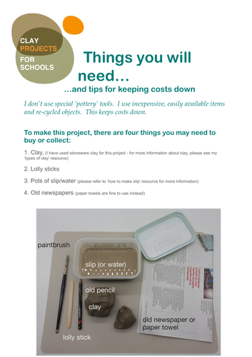 How to make a clay fish | Teaching Resources